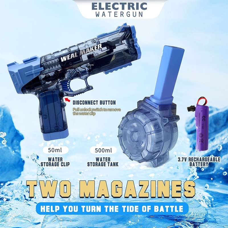Ice burst water gun ice burst electric automatic water gun water spray ...