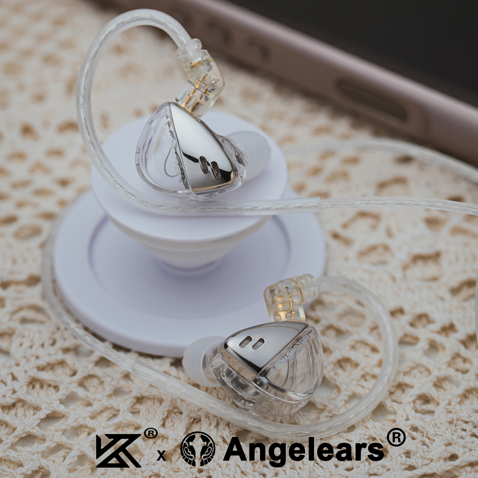 KZ X Angelears Libra Ultra Headphones Wide Frequency Dynamic HiFi In ...