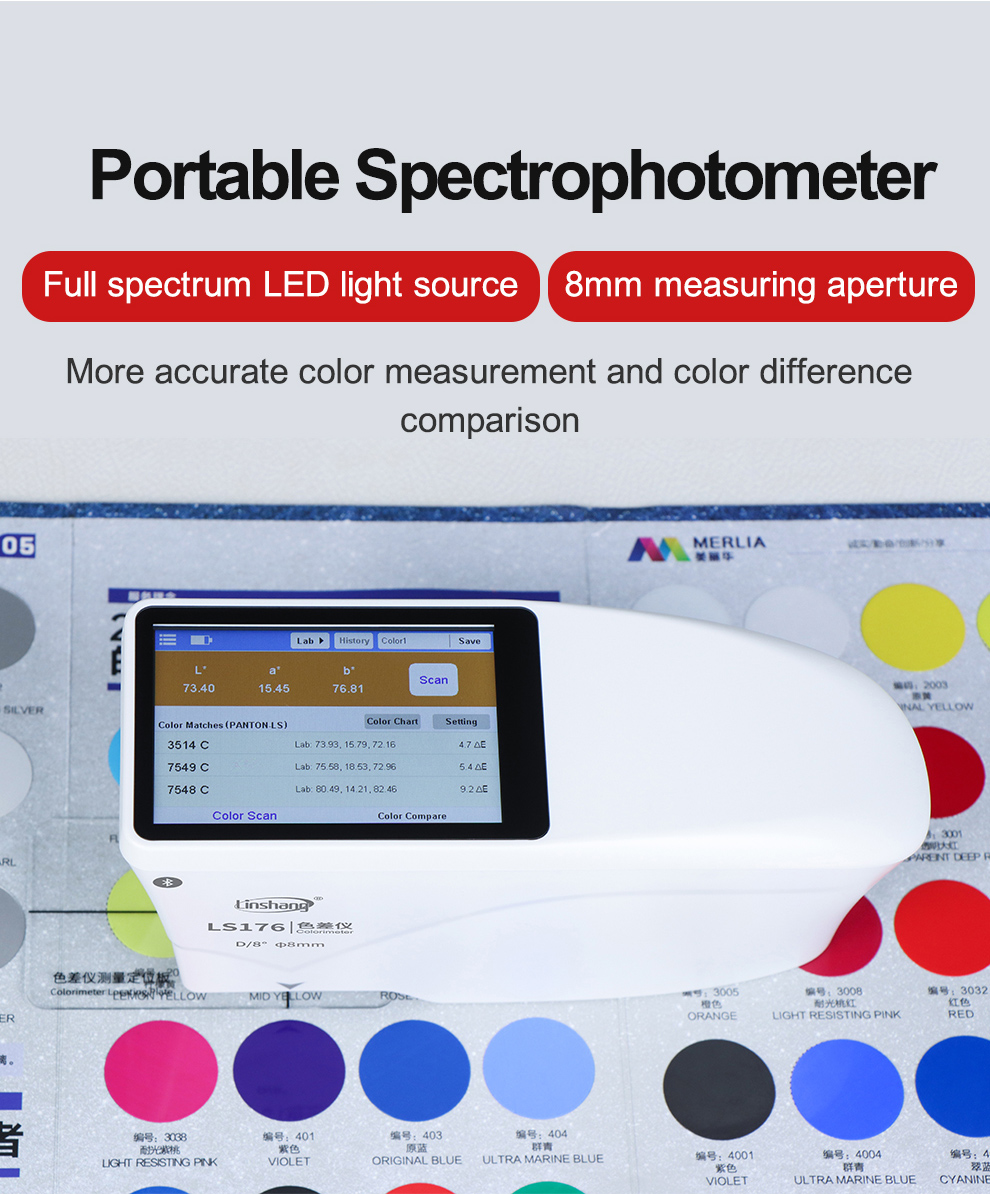 LS176 Spectro Colorimeter Digital Portable Colormeter Price ...