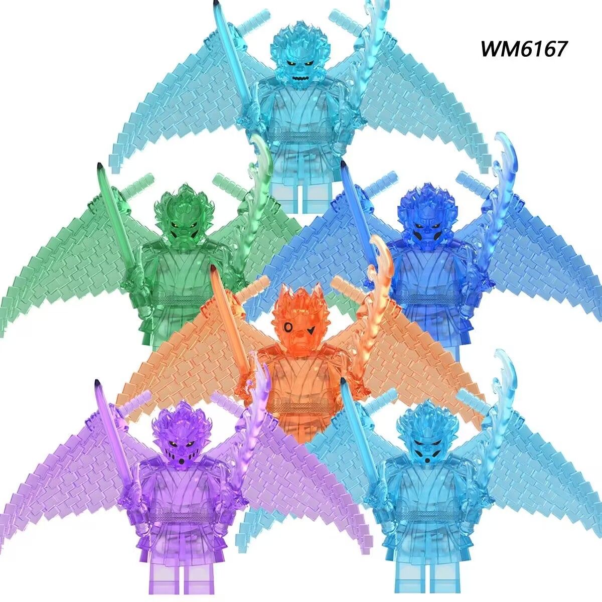 Block Toys Susanoo Uchiha Figure Sasuke Shisui Itachi Building Block ...