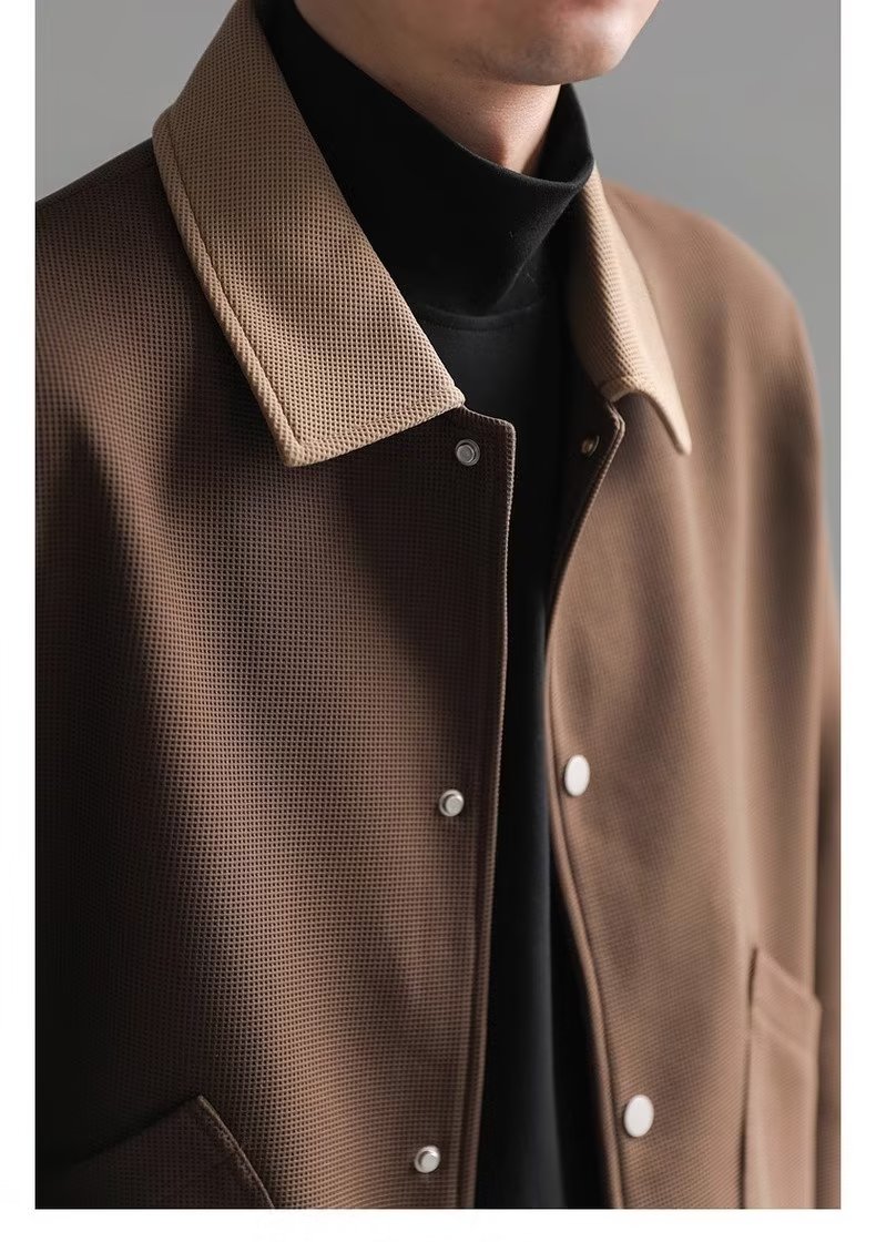 Men's Jacket Autumn/Winter New Fashionable Handsome Loose Casual Collar ...