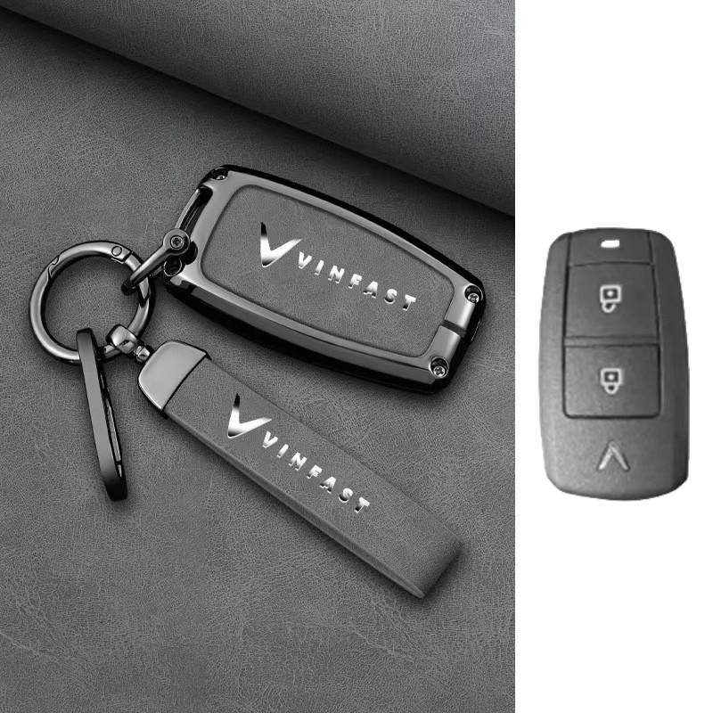 2 buttons Vinfast VF3 Key Cover, Vinfast Vf3 Key Cover, Vinfast Vf3 Key ...