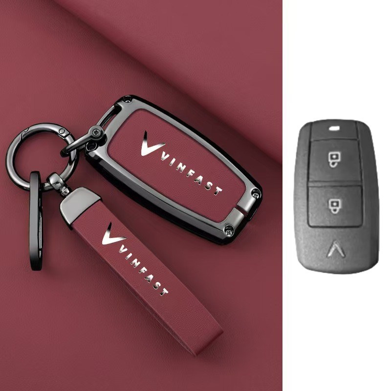 2 buttons Vinfast VF3 Key Cover, Vinfast Vf3 Key Cover, Vinfast Vf3 Key ...