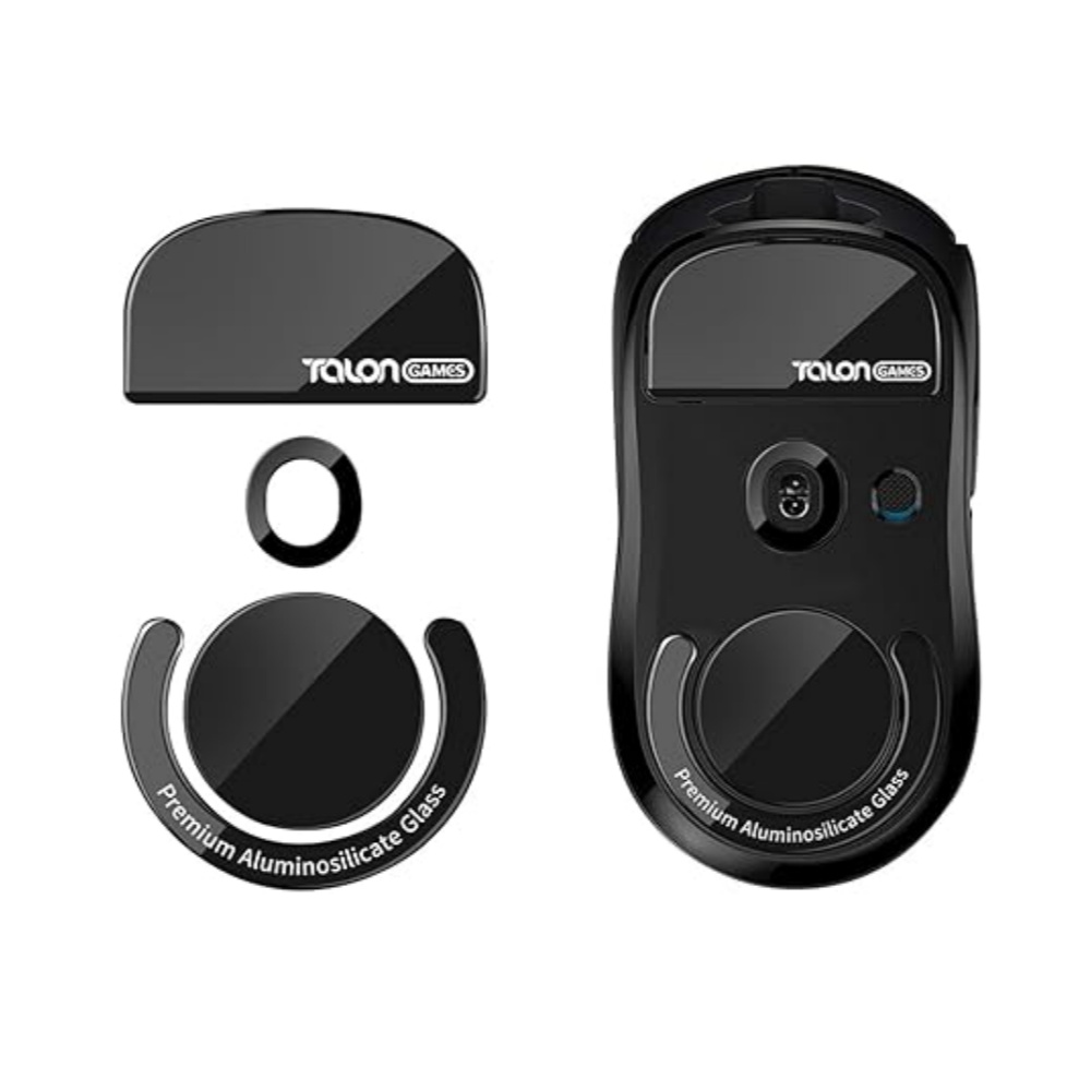 TALONGAMES Glass Mouse Feet Skates Mouse Sensor Skate Glide Pads For ...