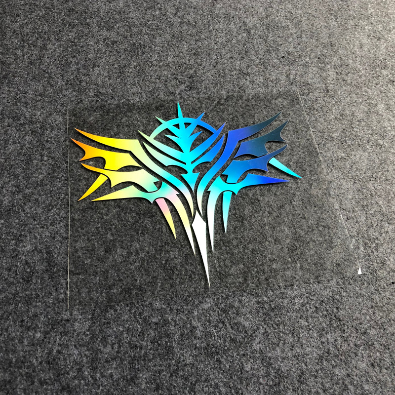 Gundam avatar sticker car sticker Gundam Zeon logo electric vehicle ...