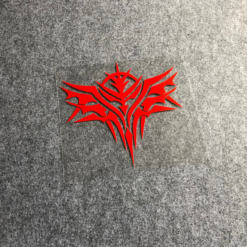 Gundam avatar sticker car sticker Gundam Zeon logo electric vehicle ...