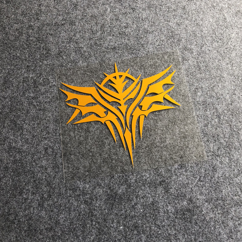 Gundam avatar sticker car sticker Gundam Zeon logo electric vehicle ...