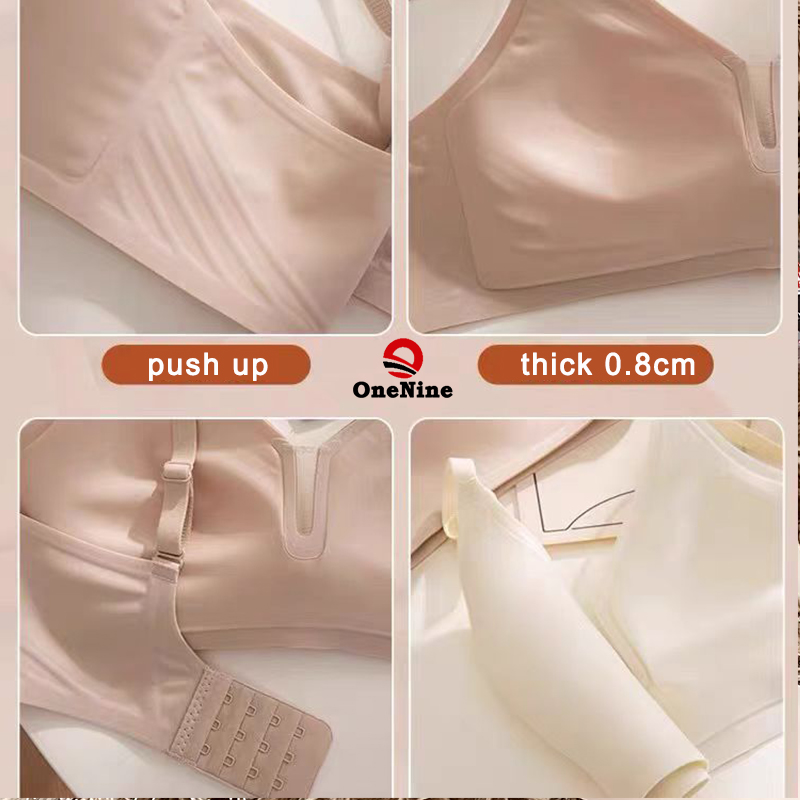 2025 New Women's seamless bra Japanese bra small breast push up bra ...