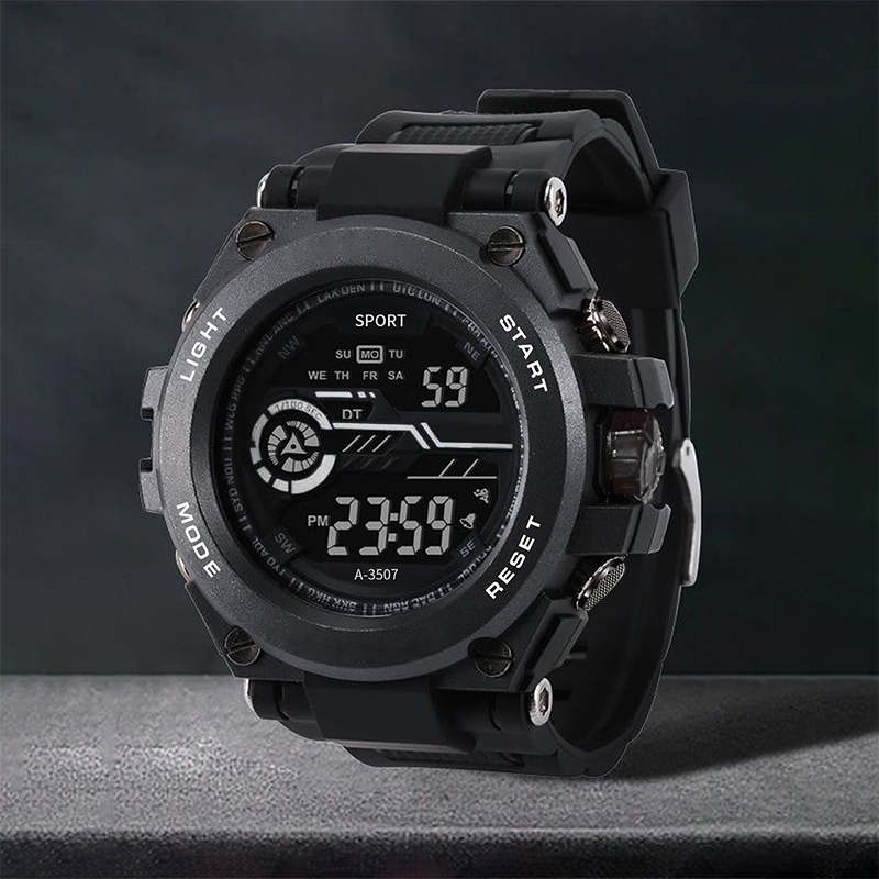 Hot-selling Trendy Fashion Sports Watch Elegant Precise Walking Clock ...