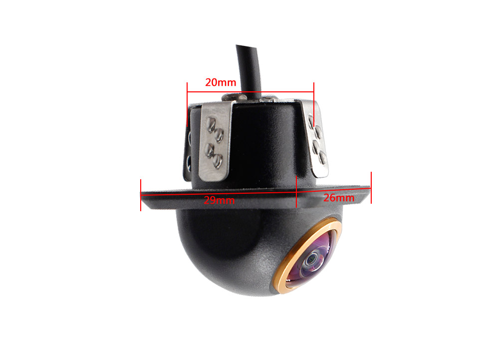 Car Rear View Camera 4K AHD CVBS 1080P HD Reversing Camera Wide Angle ...