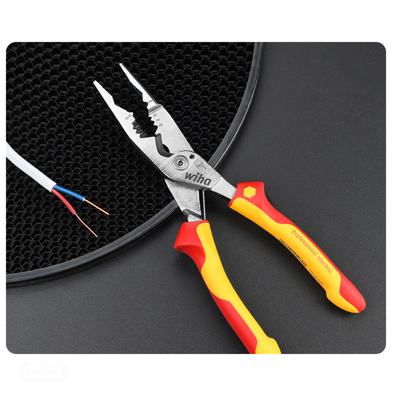 Wire Stripper Wiha 45489 8-in-1 Multifunctional Insulated Wire Stripper ...