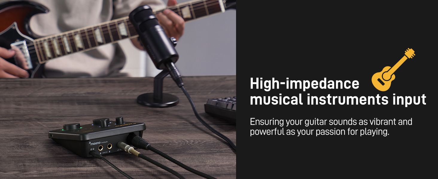 Maono PS22 Lite USB Audio Interface with XLR Input 24-bit/192kHz Routing Software LOOPBACK ASIO ...