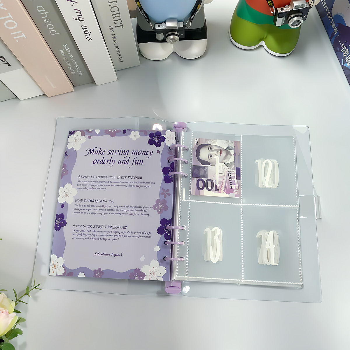 100 Envelope Challenge Notebook – 100-Day Money Saving Cash Planner ...