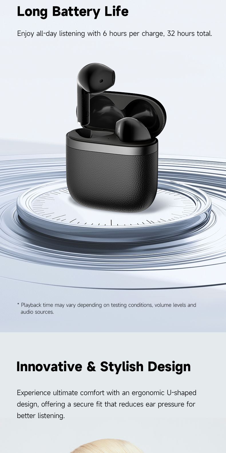 EDIFIER W200T True Wireless Earbuds AI Noise Cancellation Earphones 32 ...