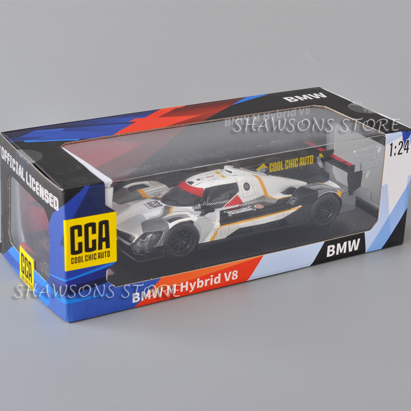 1:24 Scale Diecast Model Racing Car Toy BMW M Hybrid V8 Miniature ...
