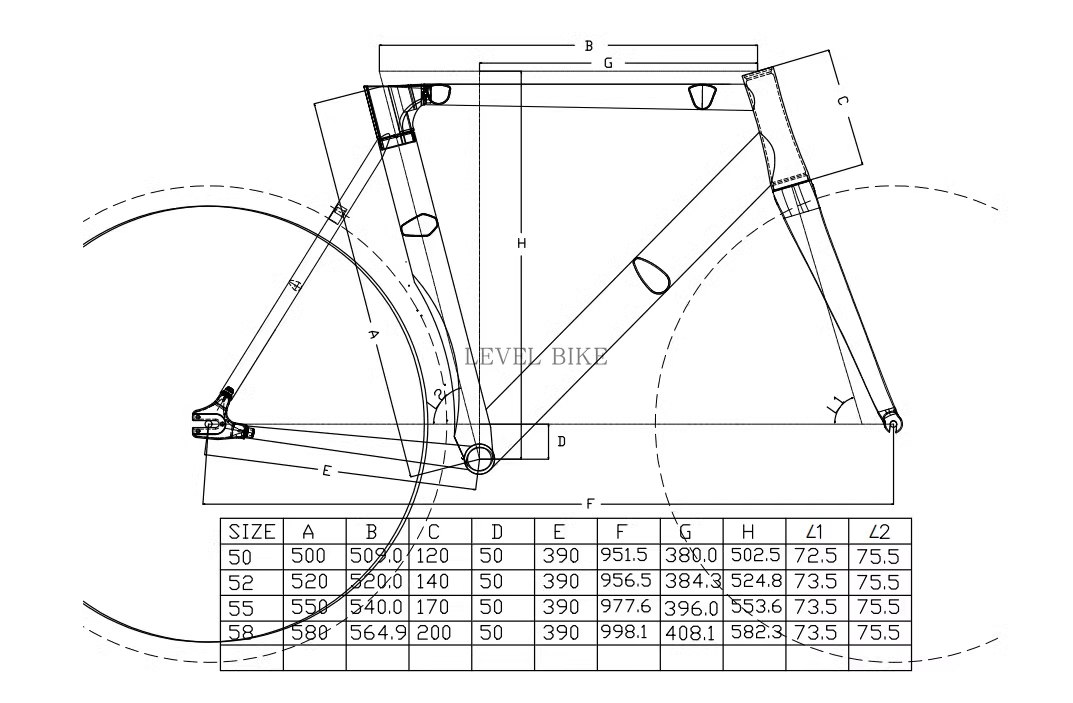 Seaboard FA03 Fixed Gear Aluminium Alloy Frame 50cm 52cm 55cm 58cm Size ...