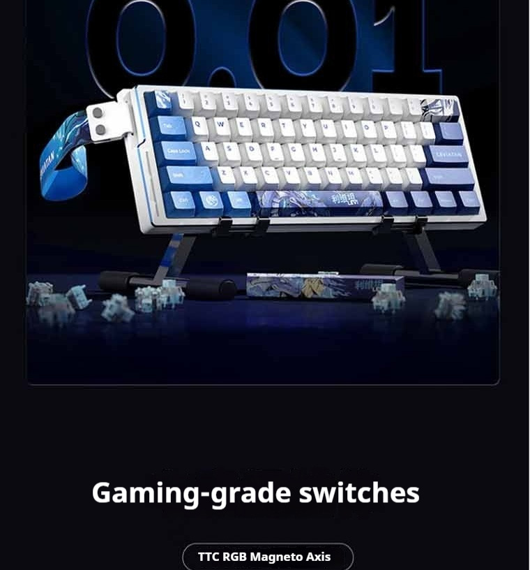 ATK Lev Edge 60He aluminum alloy magnetic axis mechanical keyboard, 8k ...