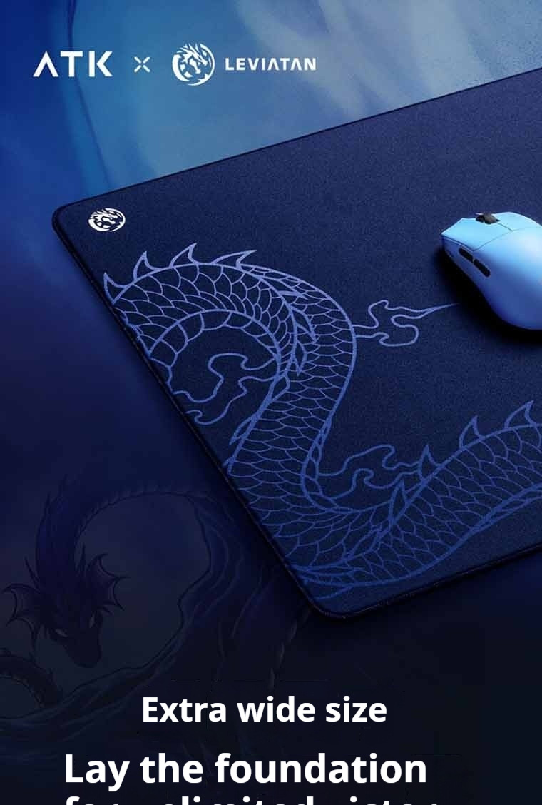 ATK x LEV Leviatan Joint Gaming Mouse Pad Inoue Poron Fearless Contract ...