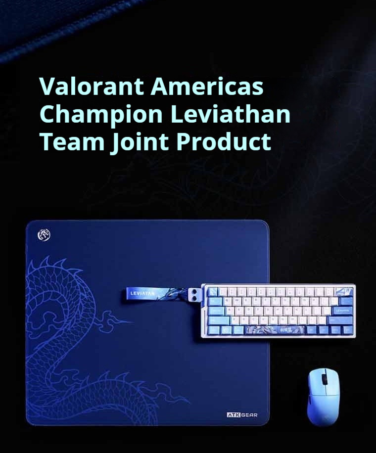 ATK x LEV Leviatan Joint Gaming Mouse Pad Inoue Poron Fearless Contract ...