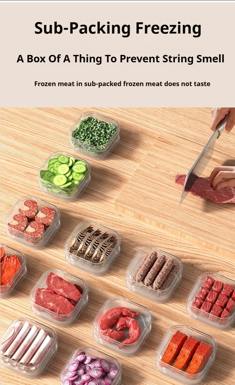 Kitchen Onion Ginger Container / Freezer Food Fresh-keeping Box ...