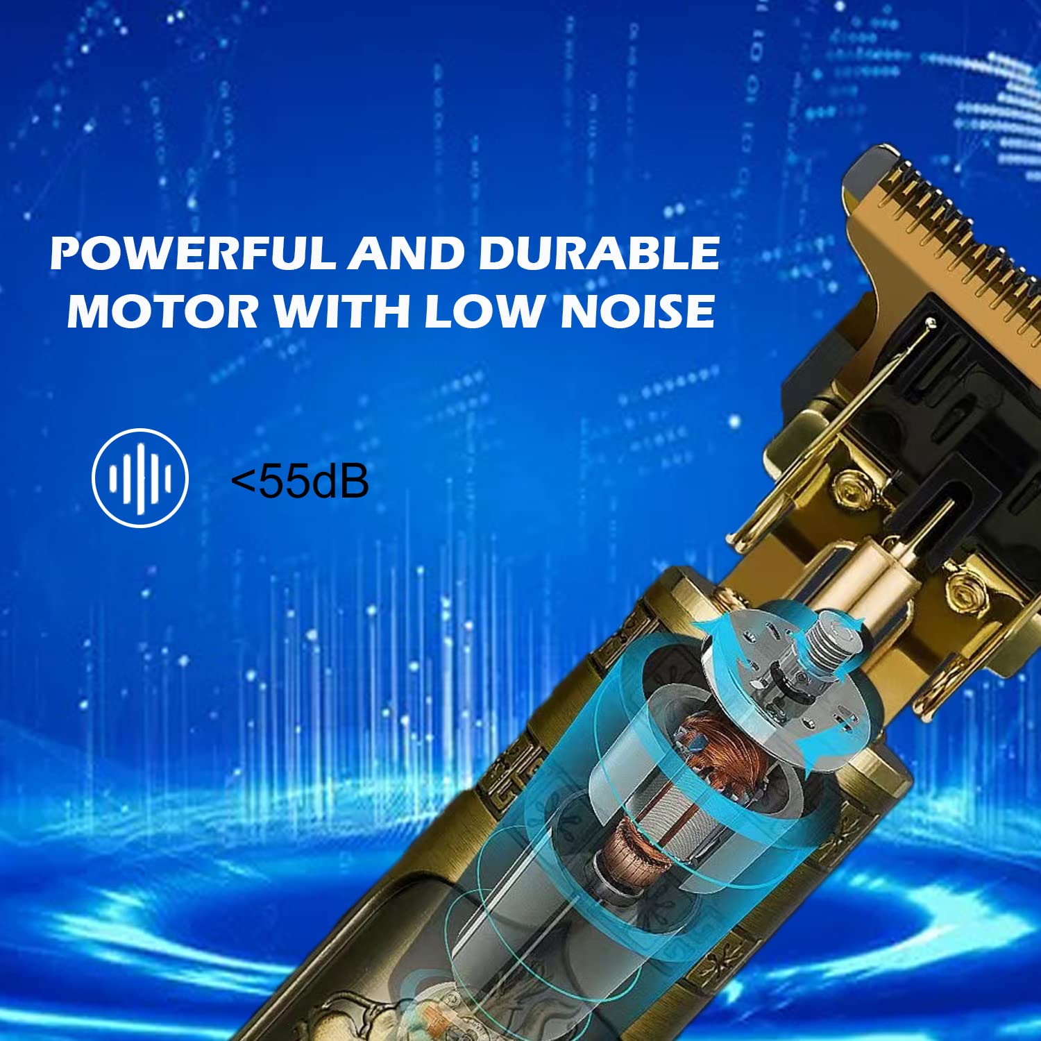 Hair Clippers Vintage T9 Machine Cordless Hair Cutter Finishing Machine ...