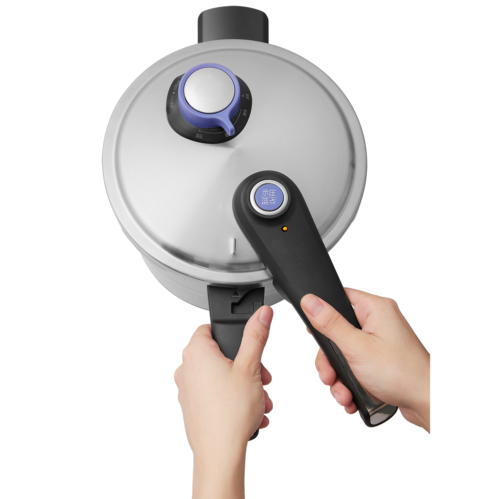 Supor Original 304 Stainless Steel Pressure Cooker 3-Stage Pressure ...