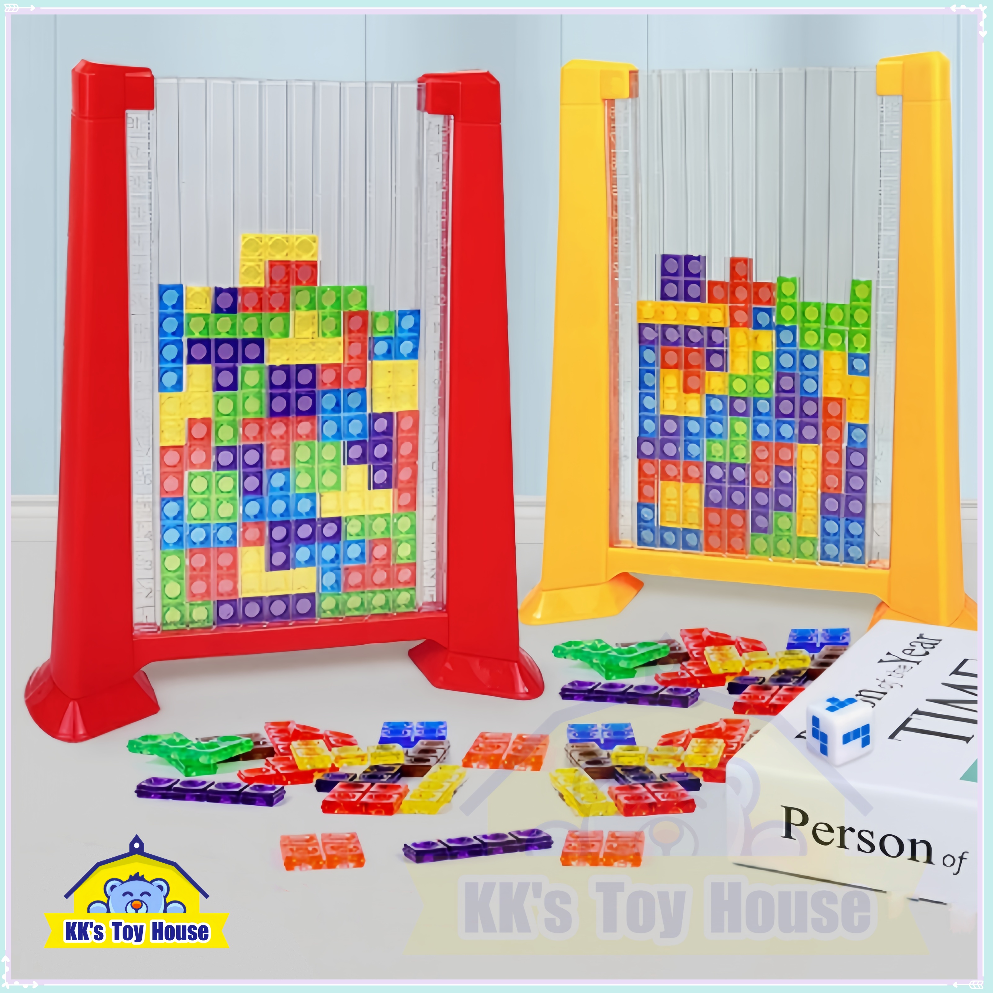Children's Educational 3d Three-Dimensional Tetris Block Tetris game ...