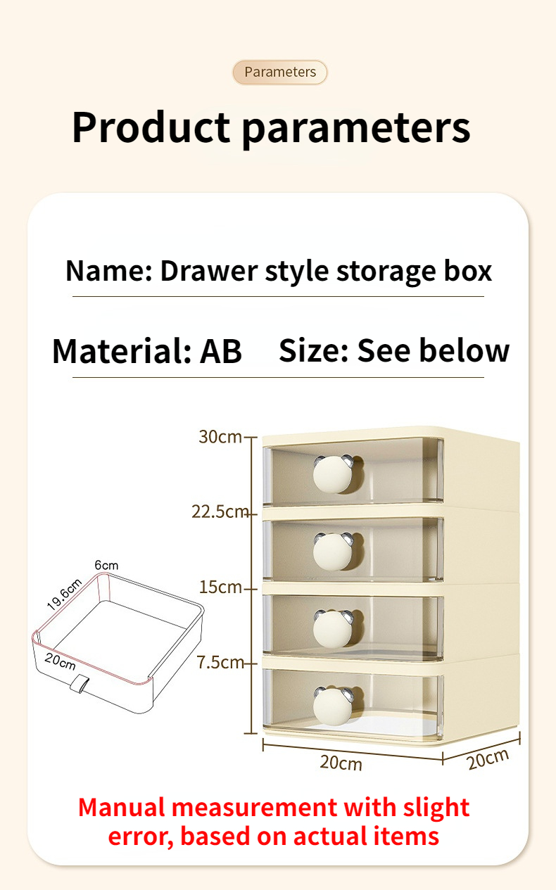 1/2/3/4 computer desk organizer desktop storage pen holder storage box ...