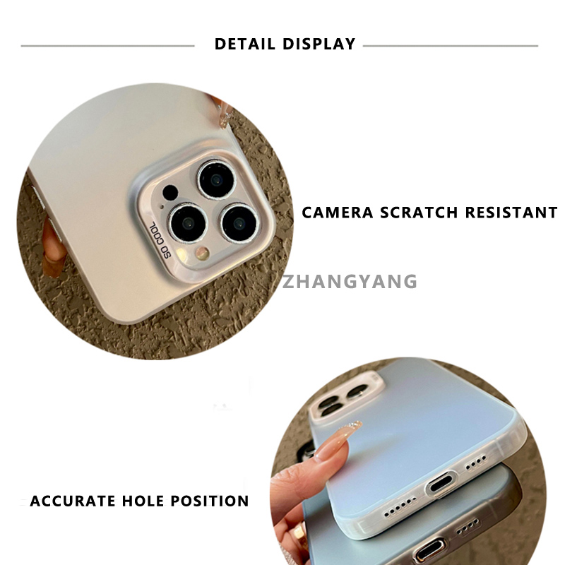 Case For Samsung A11 M11 Silicone matte material phone case aesthetics ...