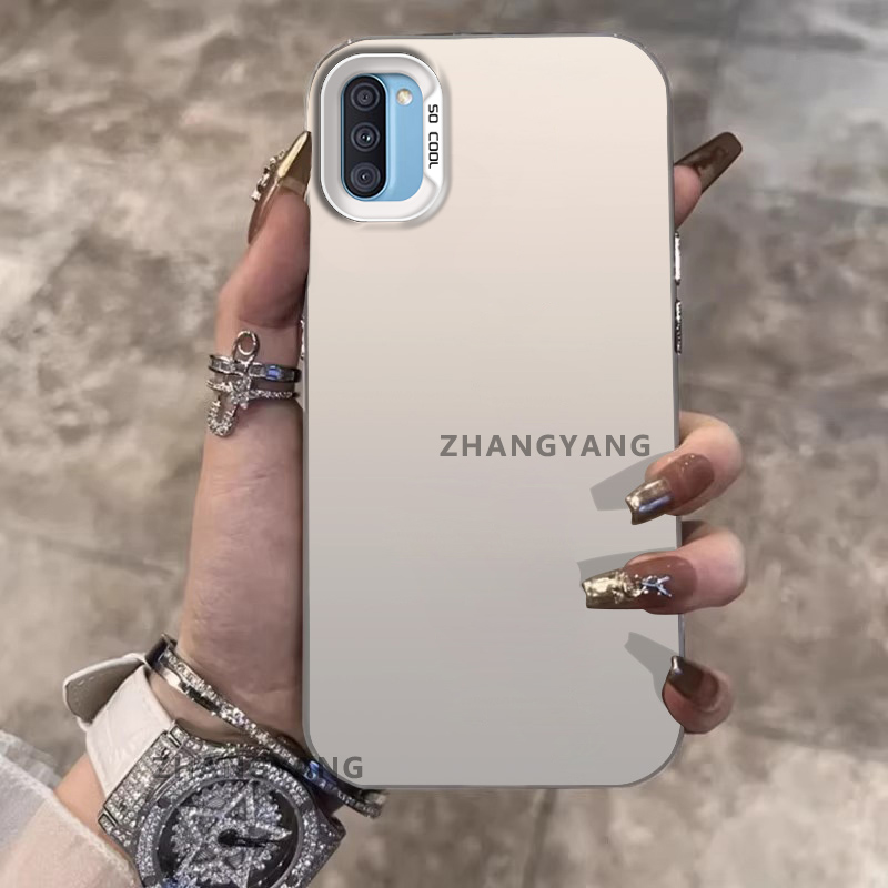 Case For Samsung A11 M11 Silicone matte material phone case aesthetics ...
