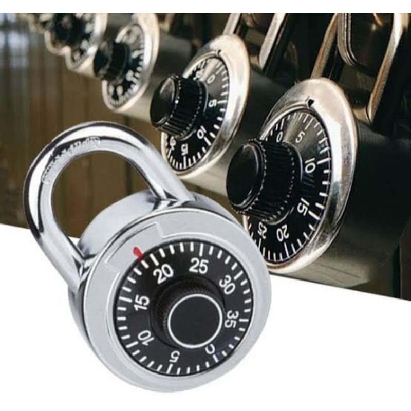 High security Turntable portable combination combination lock 45/50MM ...