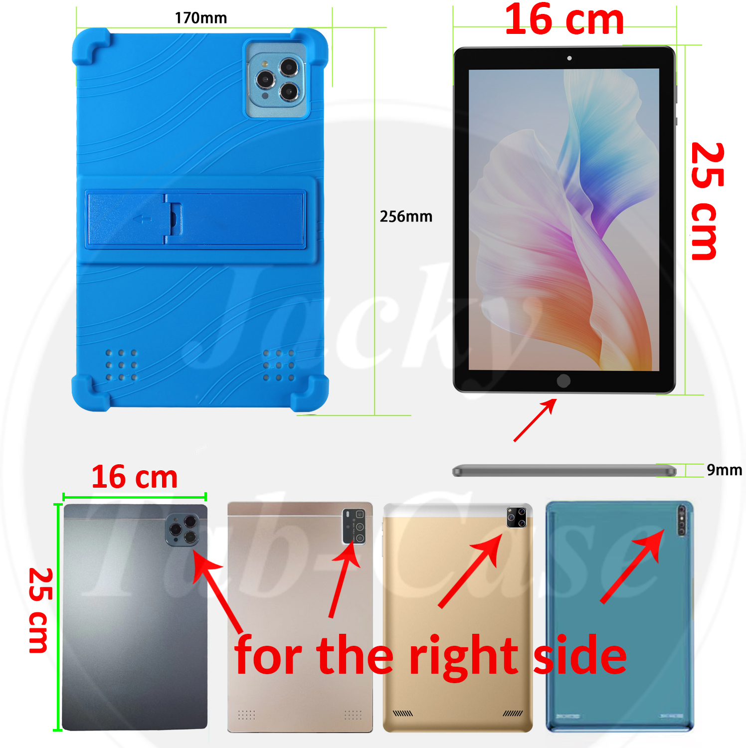 For NUMVIBE X101 Tablet PC 10.1 inches 5G Android 12 Stand Cover Soft ...