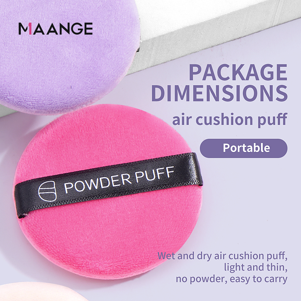 MAANGE 5Pcs Makeup Sponge Powder Puff Soft Wet And Dry Dual-Use With ...