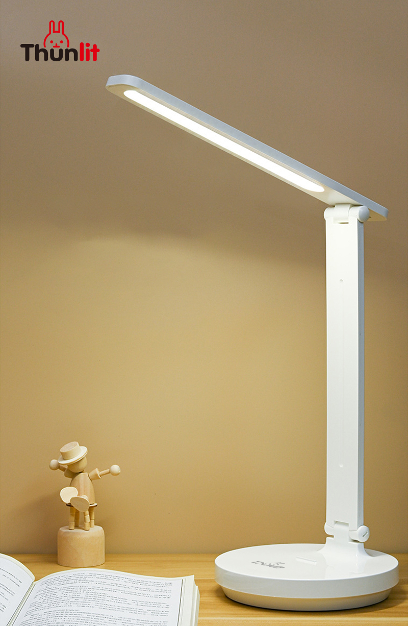 Thunlit Student Study Lamp 7W Dimmable Touch Eye Caring LED Desk Lamp ...