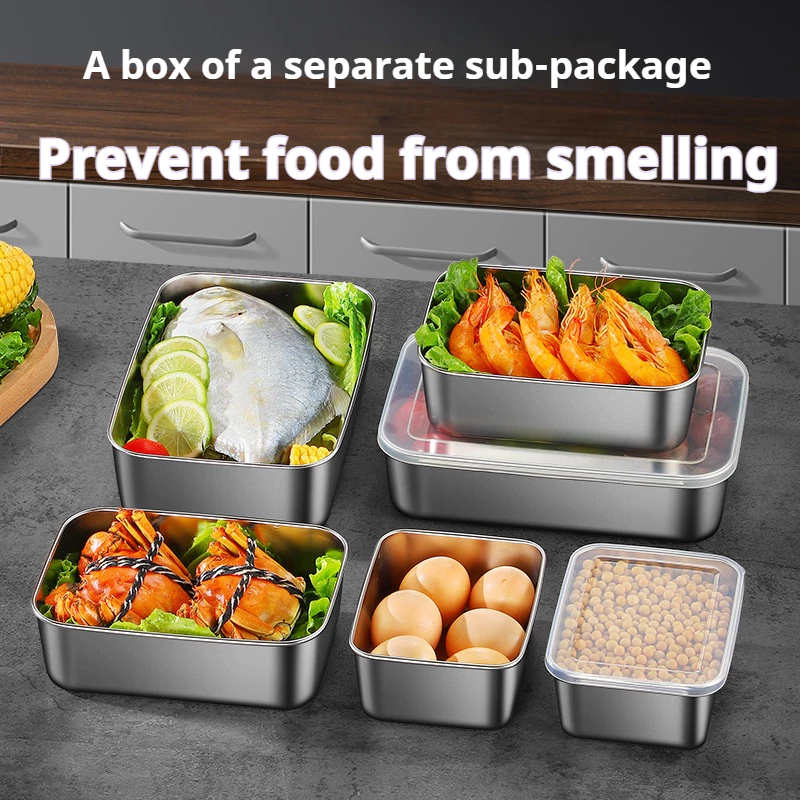 304 Stainless Steel Food Container marvin agustin food tray Kitchen ...