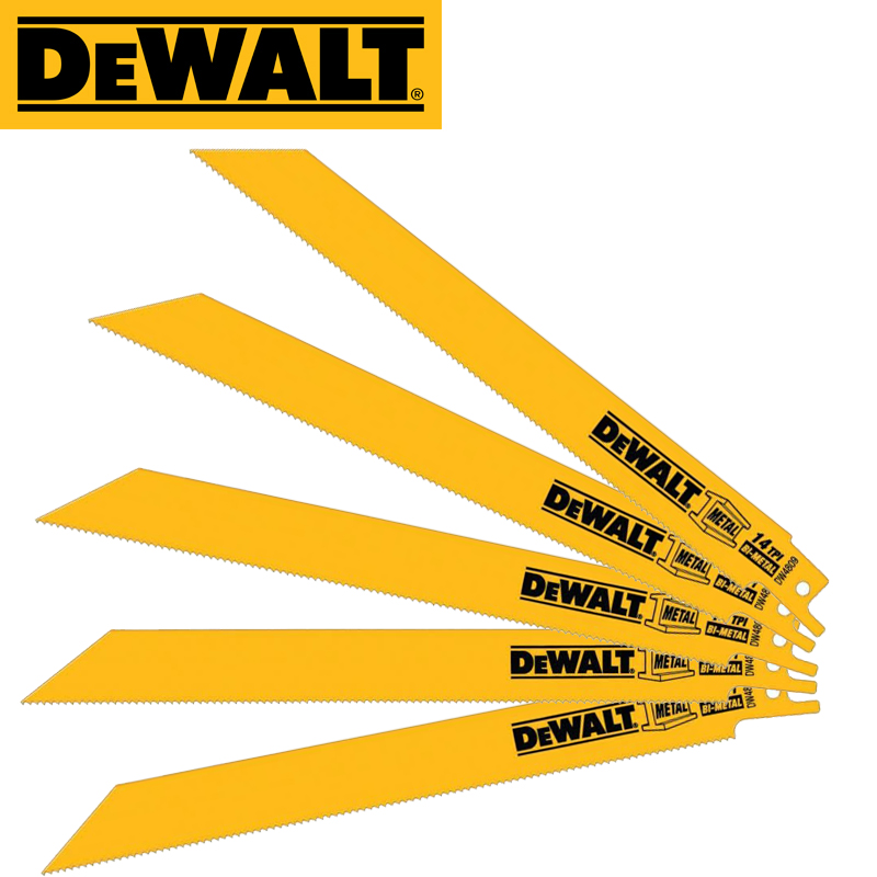 Dewalt DW4809 Reciprocating Saw Blade Durability In Set Of 8-Inch 14 ...