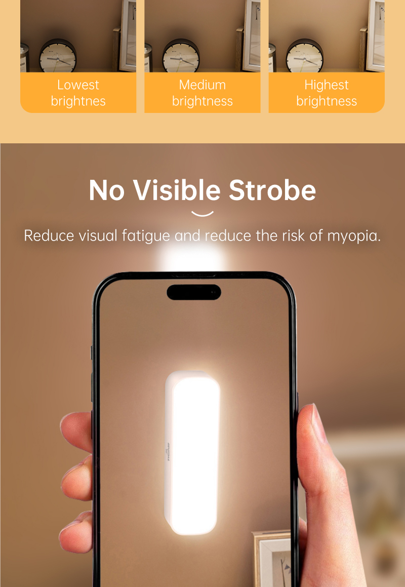 Thunlit Hanging Reading Light USB Rechargeable 1250mAh Magnetic Mini ...