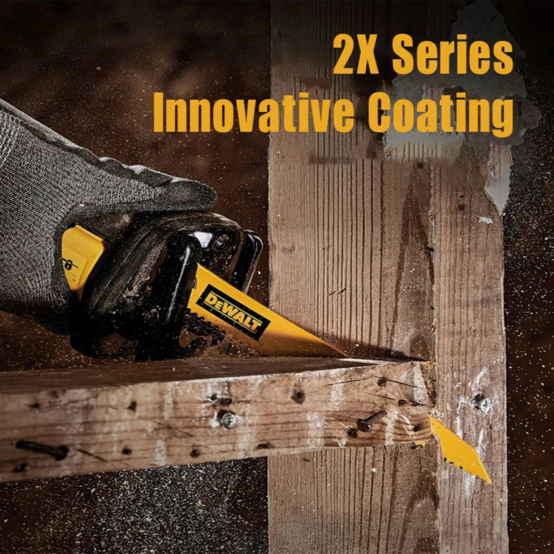 Dewalt DW4809 Reciprocating Saw Blade Durability In Set Of 8-Inch 14 ...