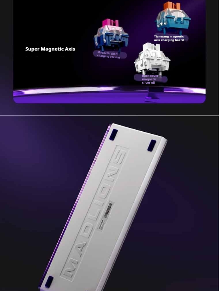 MADCATZ NANO68 wired gaming magnetic axis keyboard, 8K return rate+128K ...