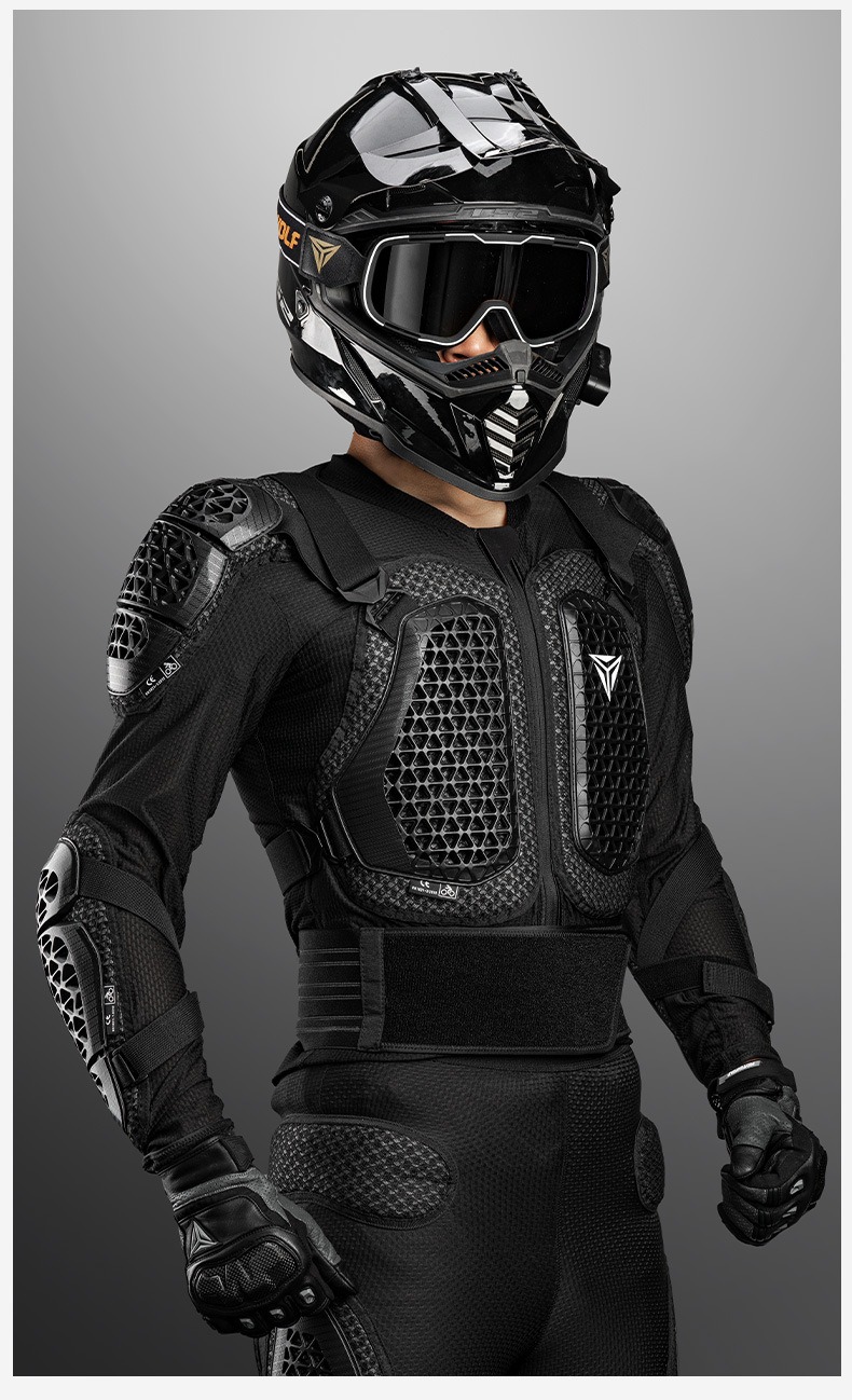 New Motowolf Motorcycle Body Protective Jacket Armor Men, Motocross ...