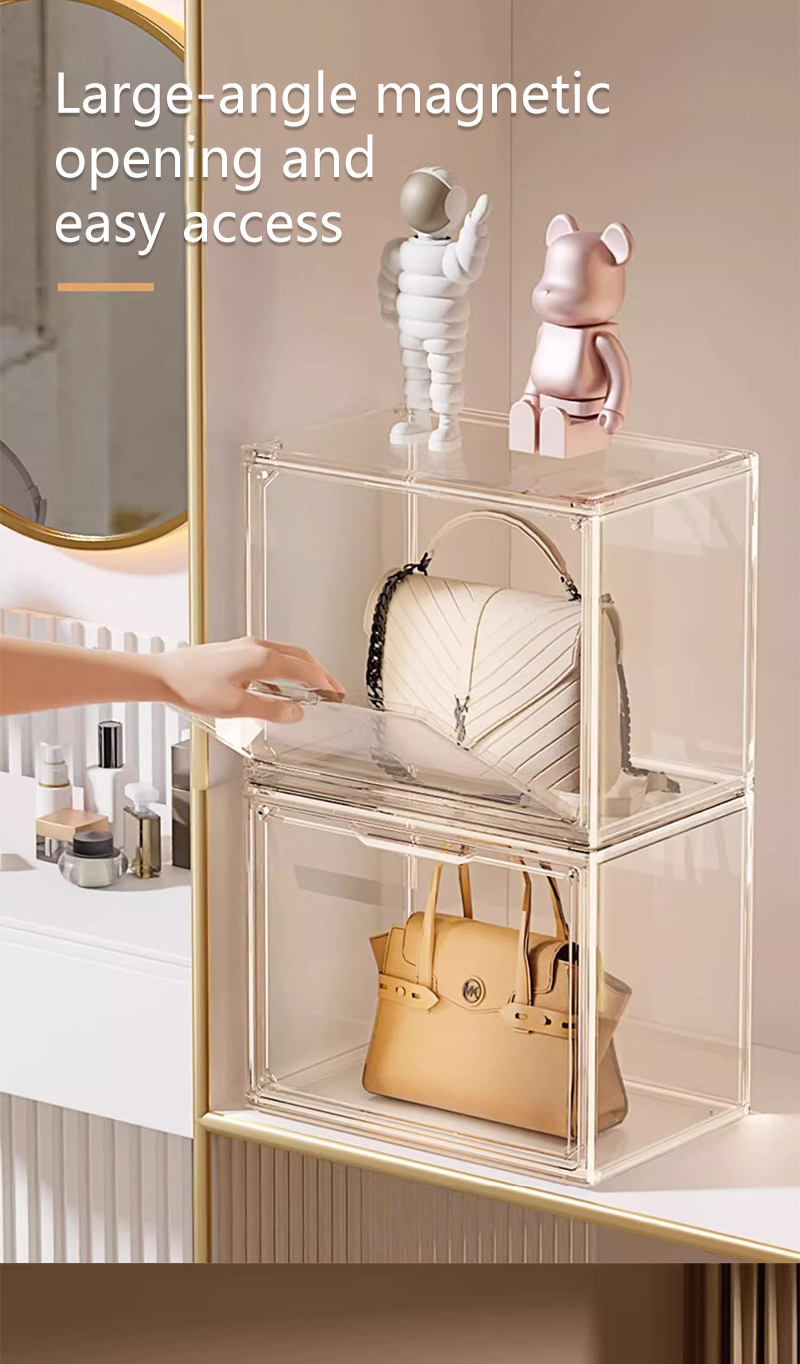 Handbag Storage Box Artifact Transparent Cabinet Hanging Bag Luxury ...
