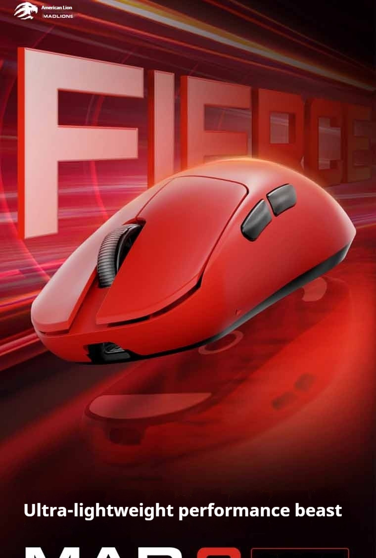 MADCATZ MAD G Dual-mode Wireless Gaming Mouse, PAW3395, Wireless 8K ...