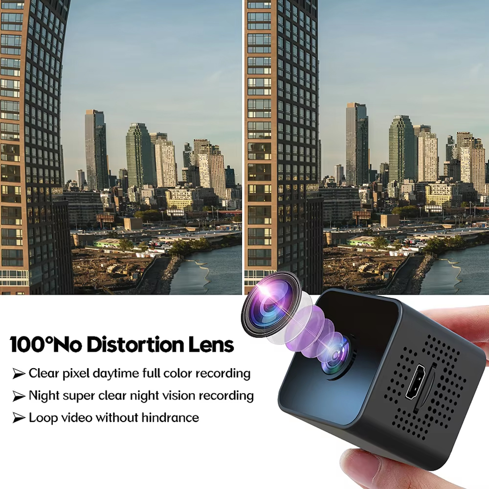 Mini WiFi Camera Security protection Remote Monitor Camera Tiny Home IP ...