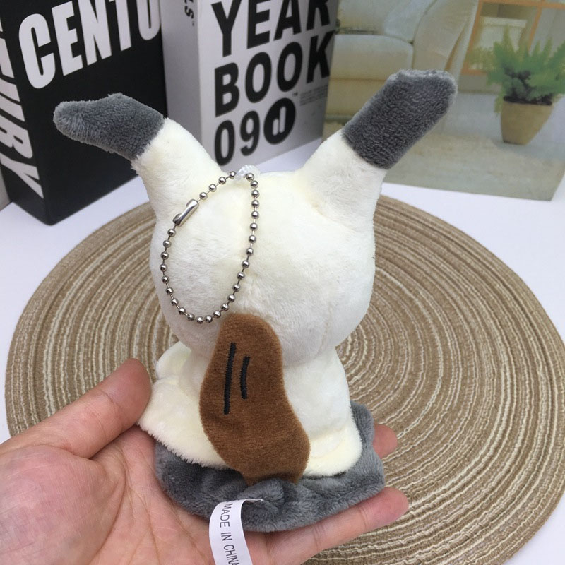 14cm Anime Pokemon Cute Mimikyu Keychain Plush Stuffed Pikachu Gengar ...