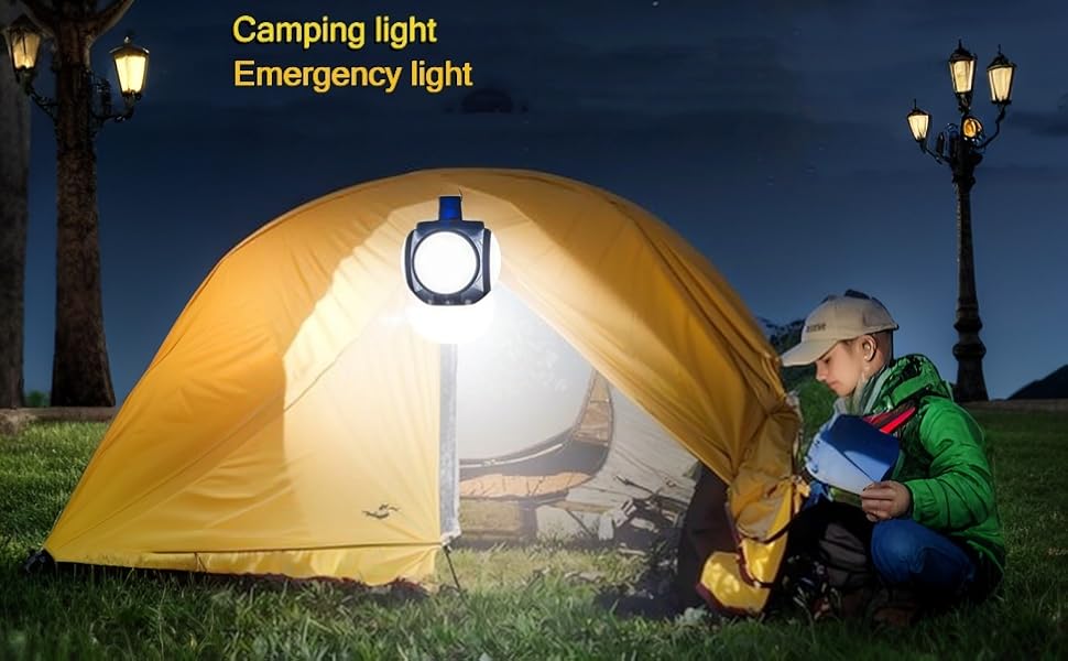 Solar Waterproof Multi-Scene Emergency Light Dual-Mode Charging Outdoor ...