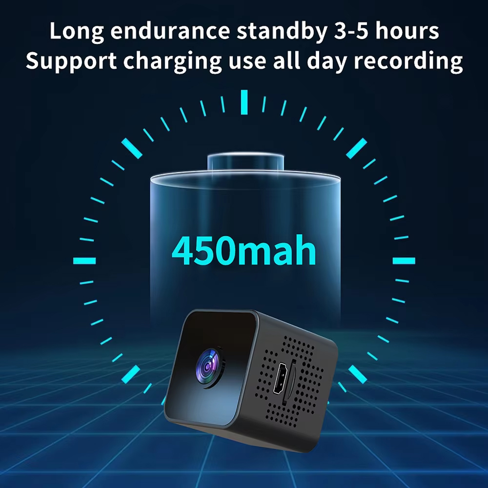 Mini WiFi Camera Security protection Remote Monitor Camera Tiny Home IP ...