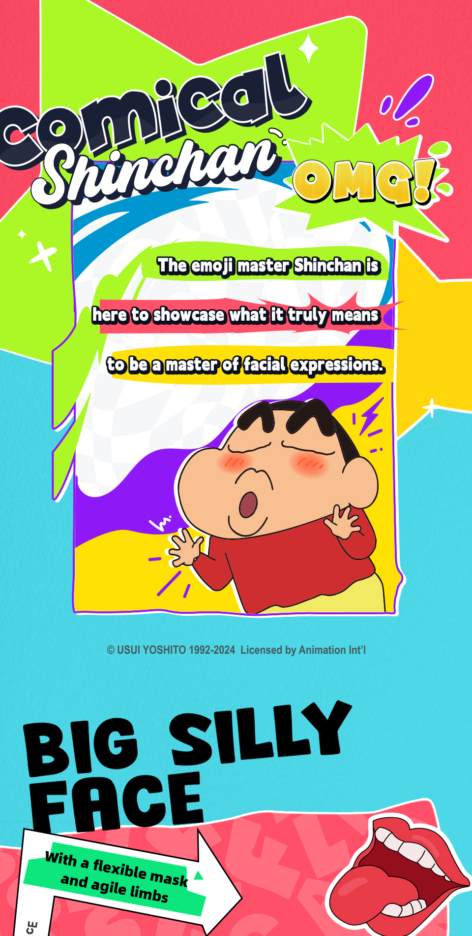 52TOYS Crayon Shinchan Comical Shinchan Series Blind Box Figure Toy ...