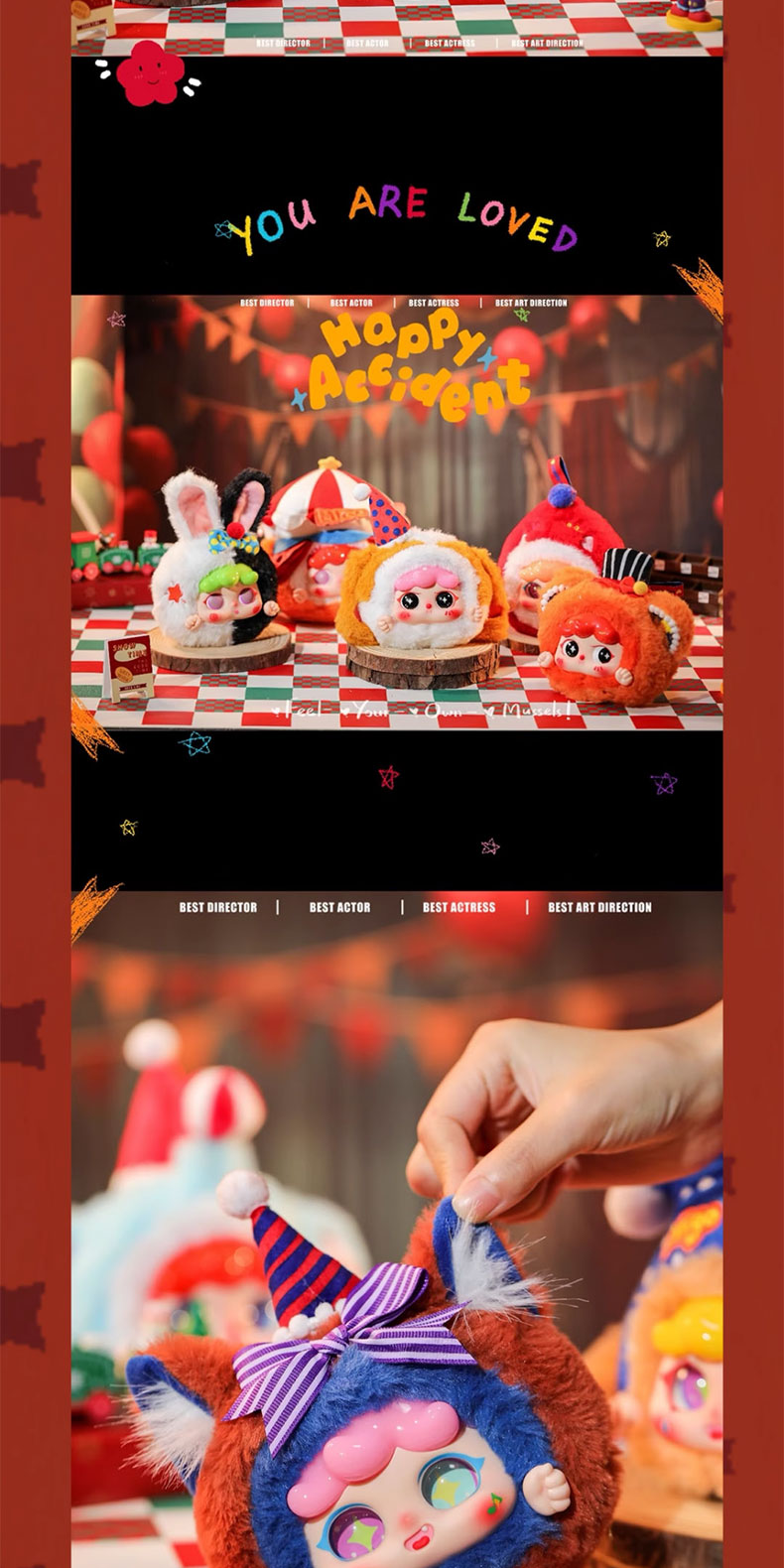 Migo Circus Vinyl Face Blind Box Plush | Shopee Philippines