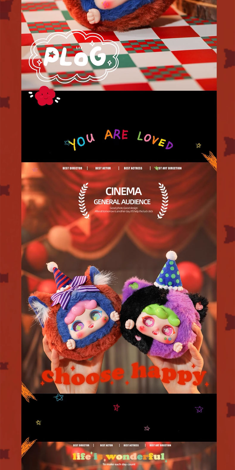 Migo Circus Vinyl Face Blind Box Plush | Shopee Philippines