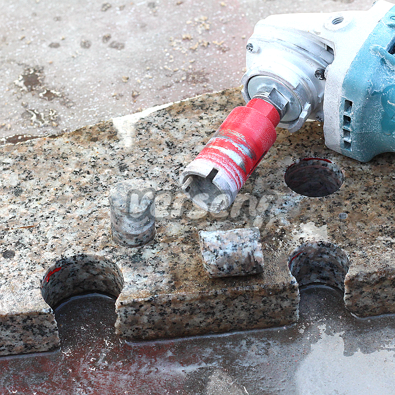 Versery 1PC 6-60mm M14 Sintering Core Bit Diamond Hole Saw Drill Bits for Marble Granite Brick ...